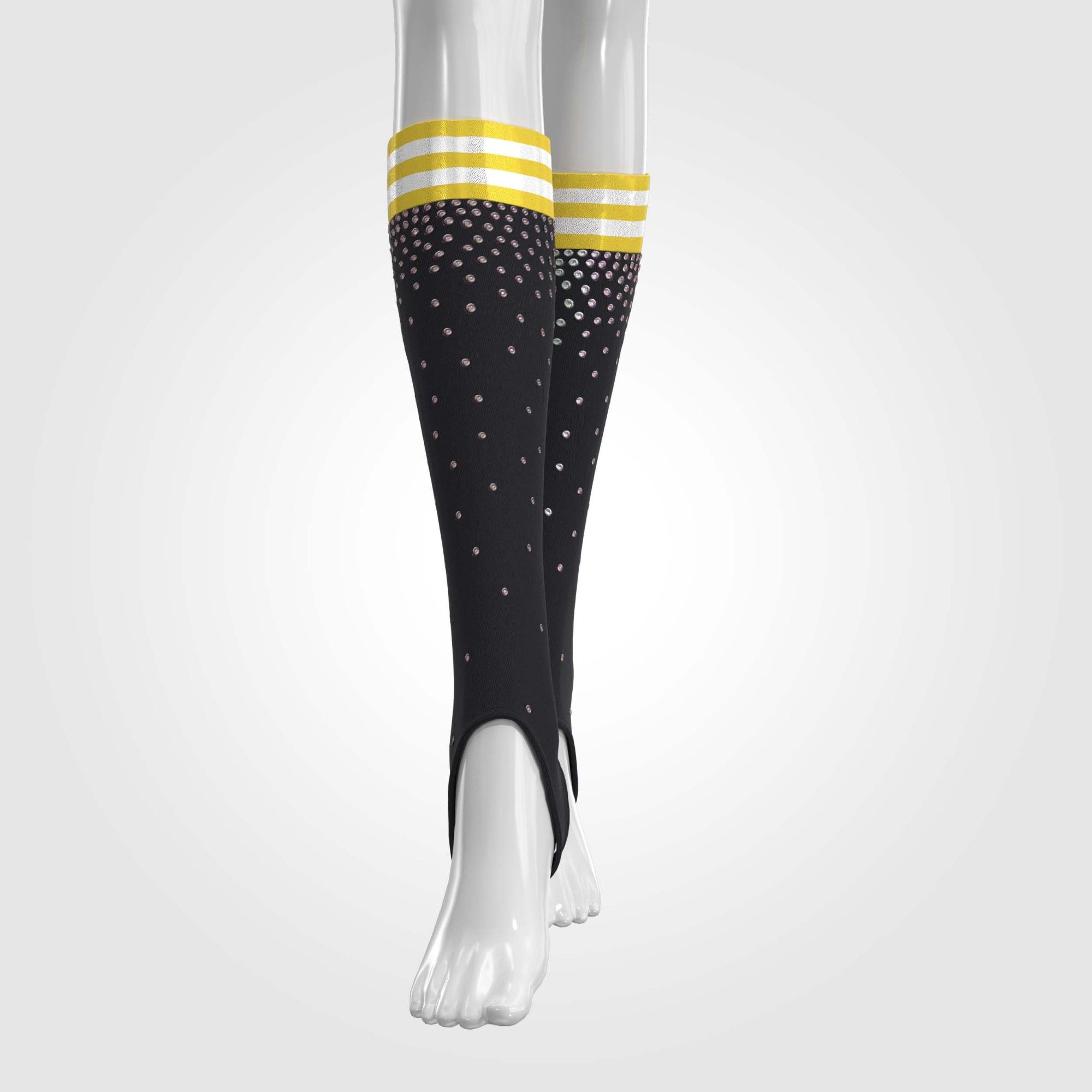 Personalized Youth Long Cheer Socks Cstowncheer